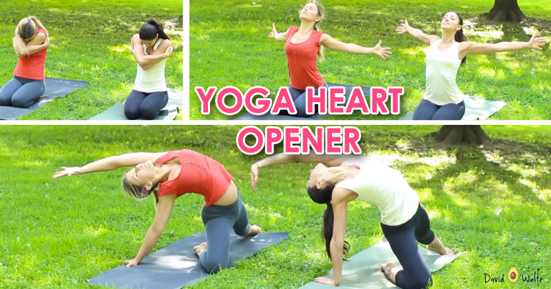 Try this Heart-Opening Yoga Sequence! - DavidWolfe.com